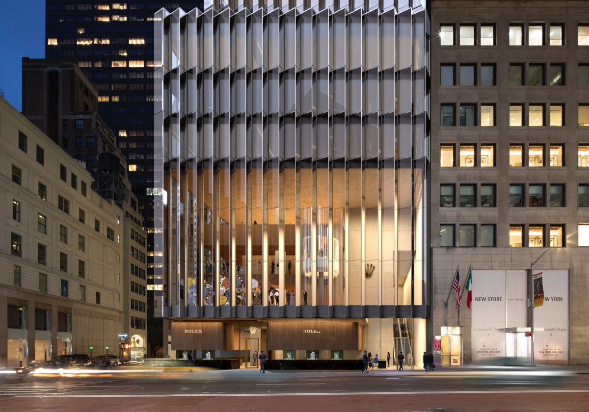 Kristallin an der 5th Avenue / David Chipperfield baut Rolex ...
